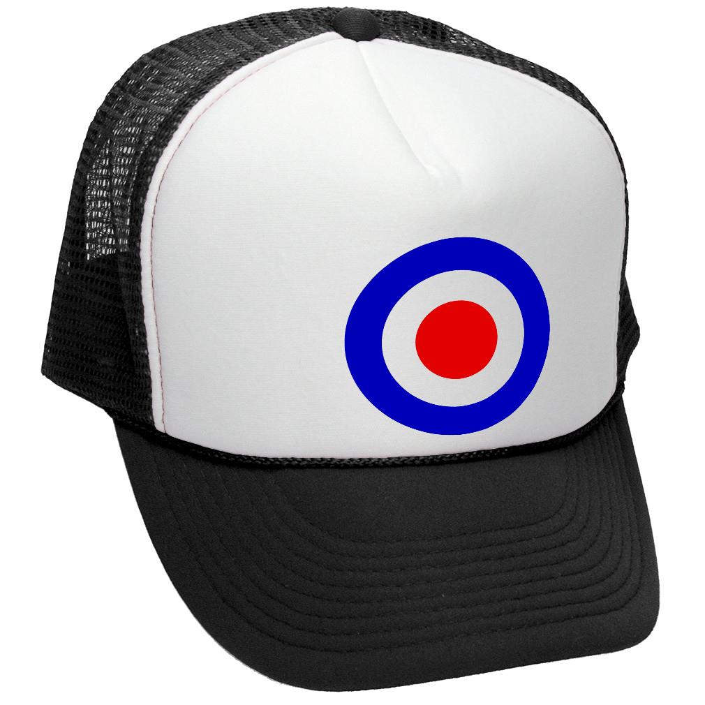 The Who Mod Target - Retro Vintage Style Trucker Cap Hat - Five Panel
